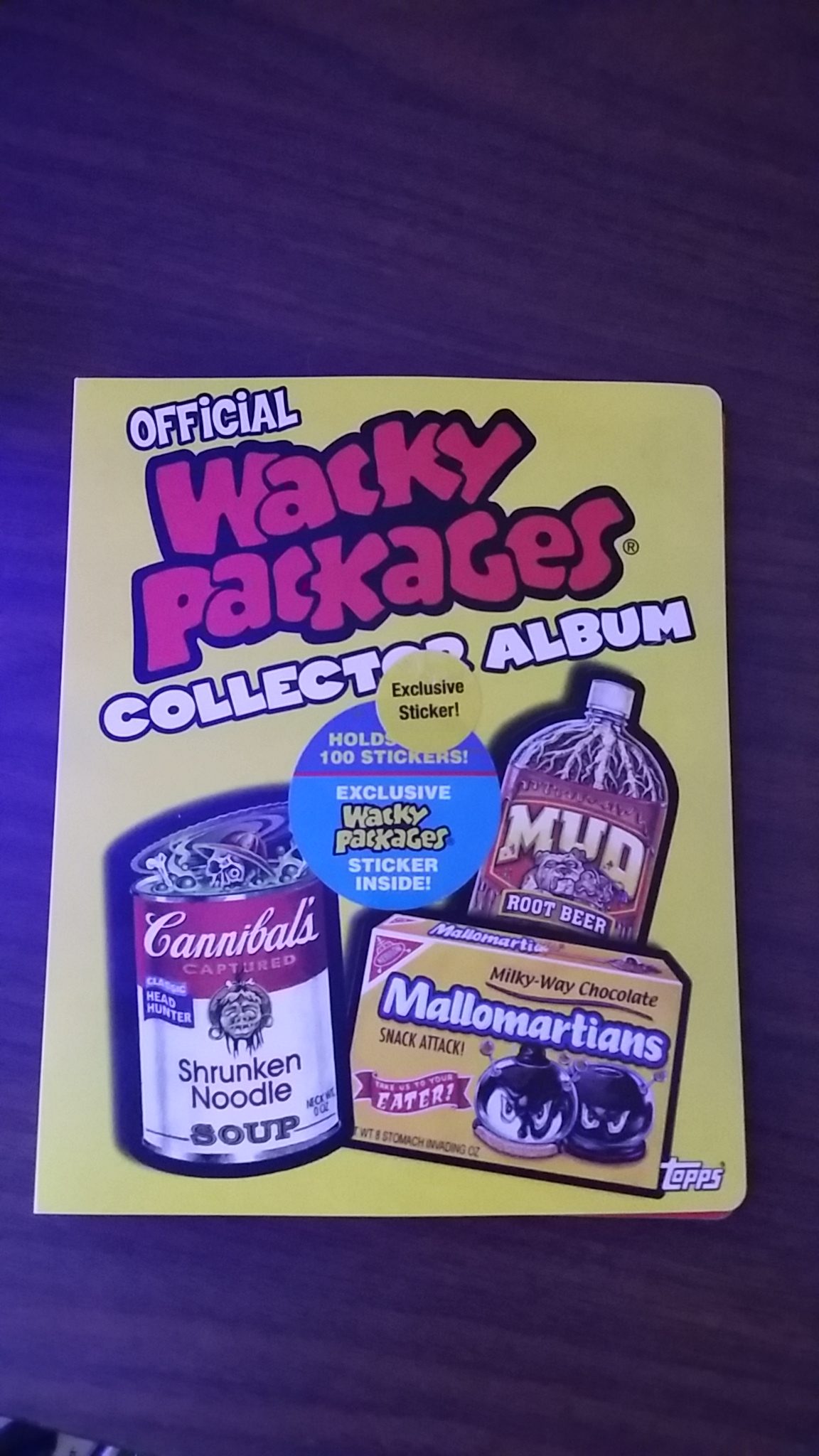 Wacky Sticker Pack Book