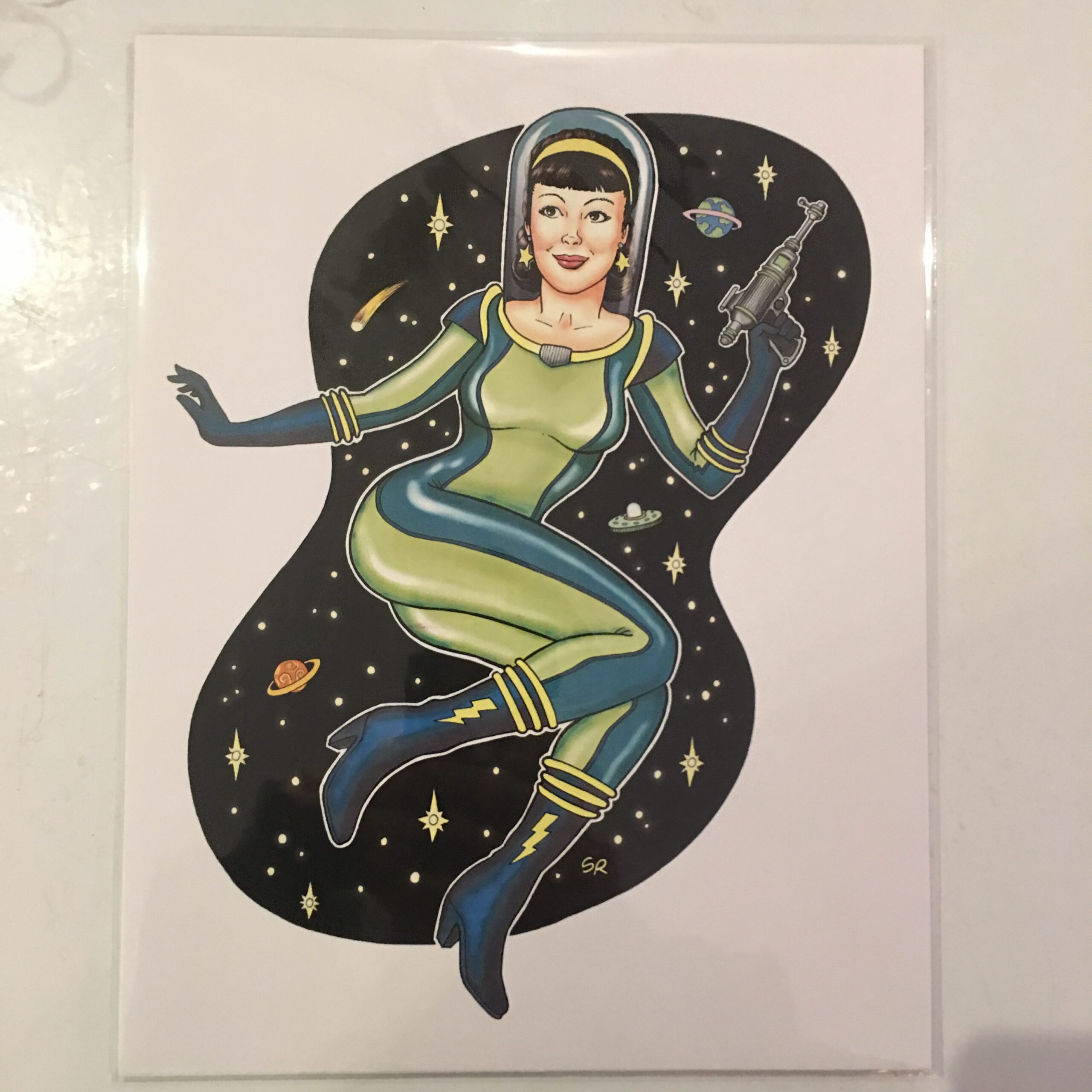 Space Pinup – Telegraph