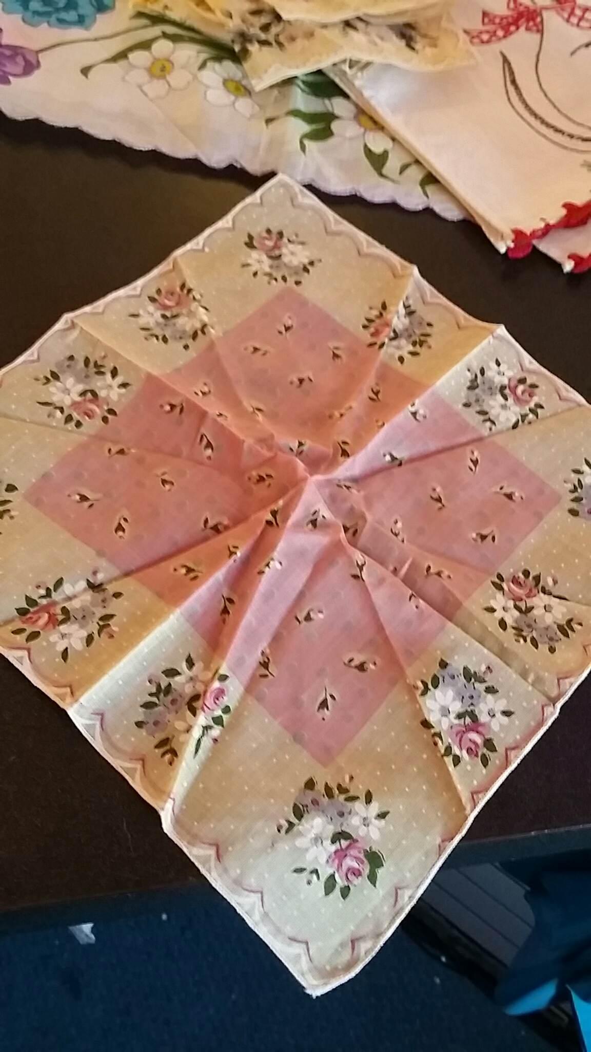 Small Pink Handkerchief