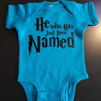 He Who Has Just Been Named Onesie