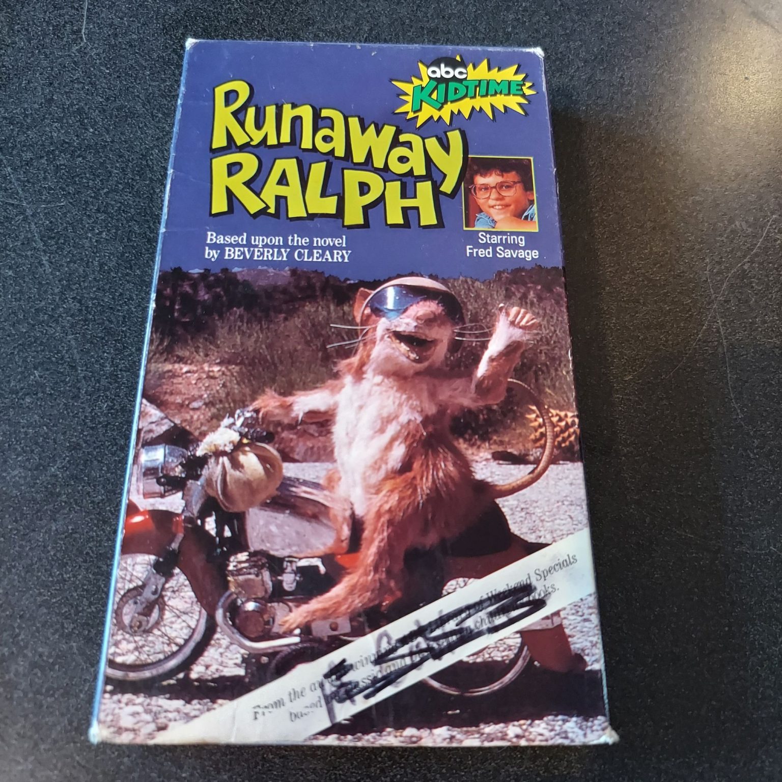 Runaway Ralph VHS
