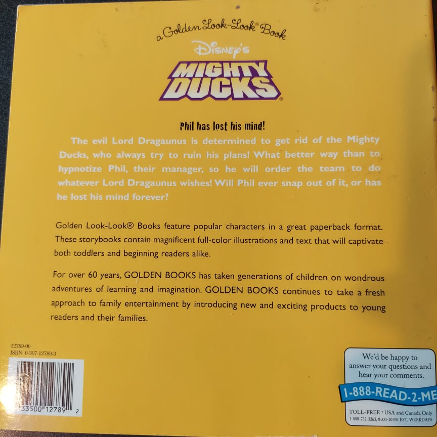 Mighty Ducks Book