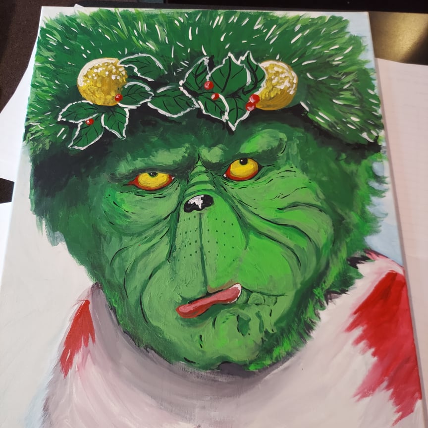 Grinch Original Art